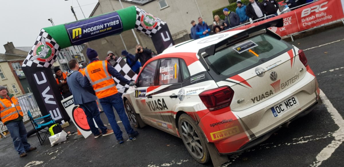 Thanks... from our Chief Marshal Ian Connolly - Ulster Rally